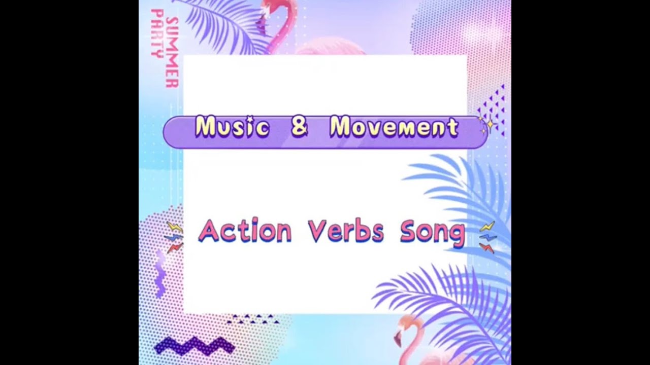 Action Verbs Song - YouTube