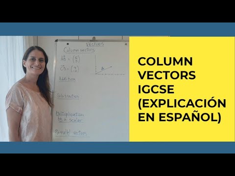 Column vectors IGCSE - YouTube