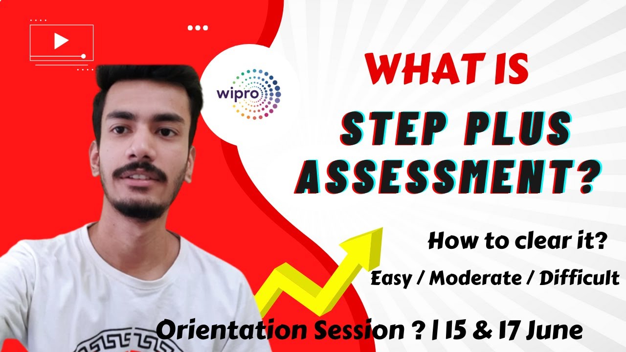 What is step plus assessment | How to clear it | Wipro orientation on ...