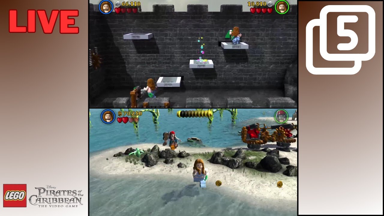 Lego Pirates Of The Caribbean - Compass Item & Minikits (Free Play ...