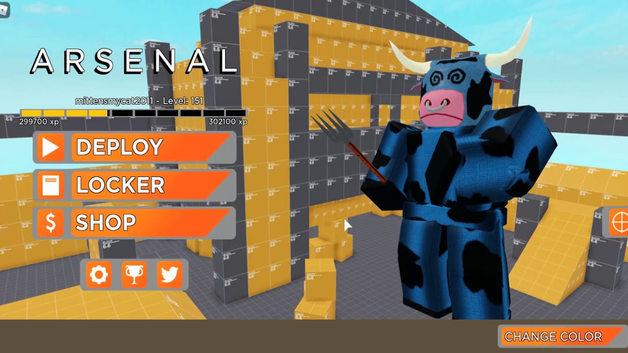 Another Hacker In Roblox Arsenal... - YouTube