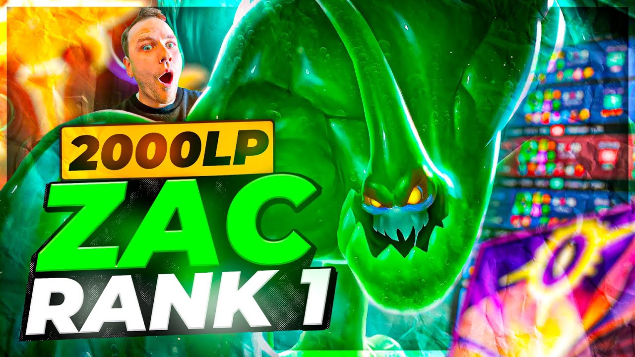 OTP ZAC MID LLEGÓ A 2000 LP RANK 1 CON ESTA BUILD *ESTA OP* 🤯 - YouTube