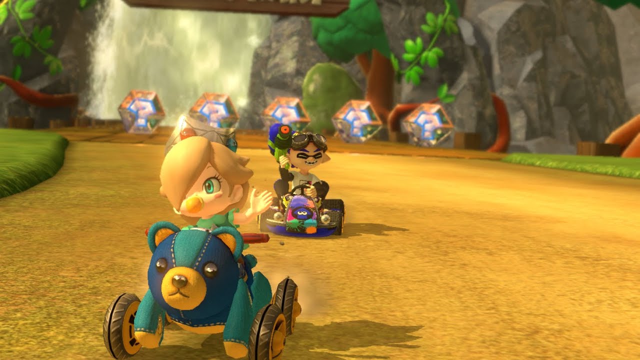 Mario Kart 8 DX (Offline) | Baby Rosalina - Teddy Buggy - Metal wheels ...