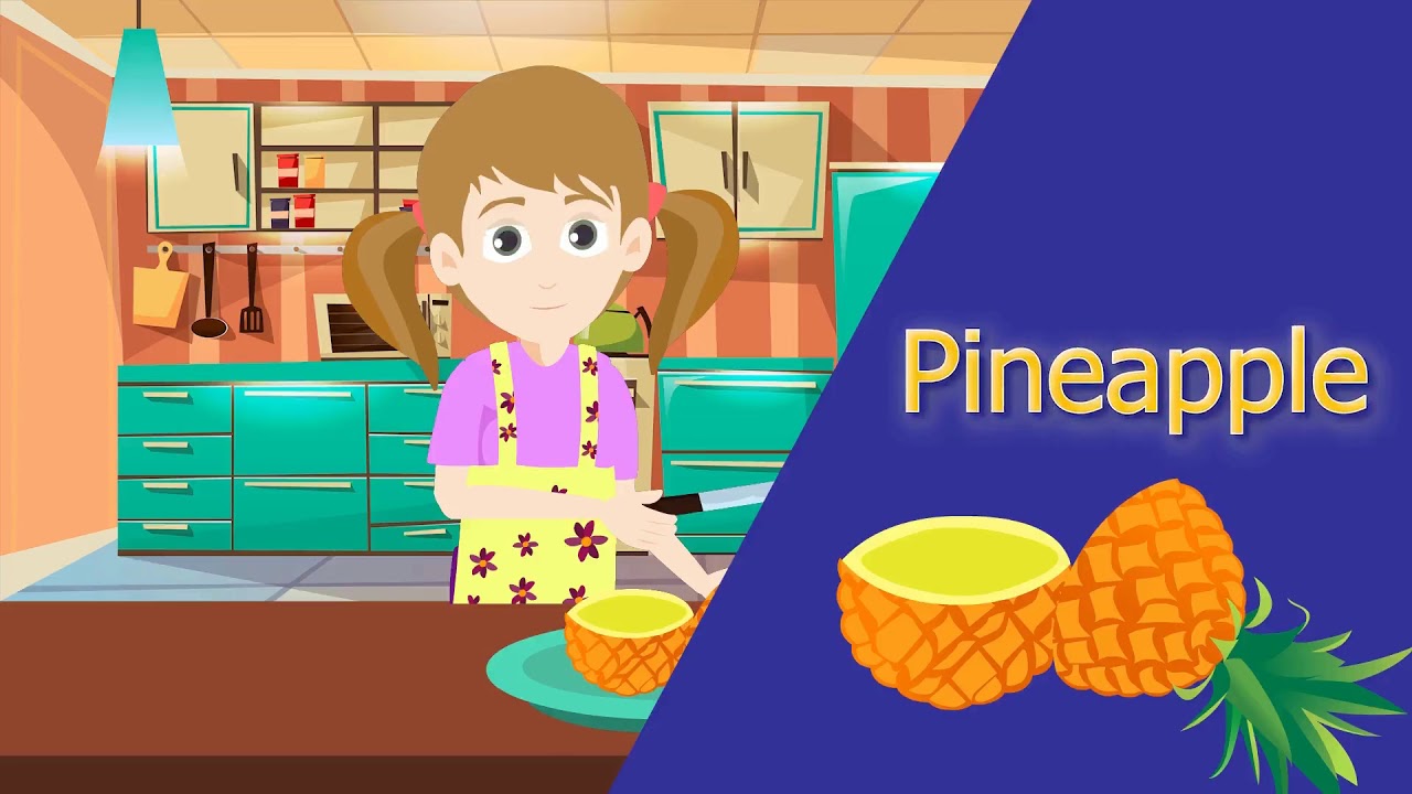 Fruit and vegetables lesson for kids - YouTube