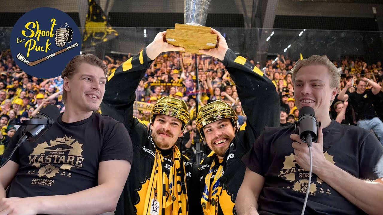Shoot the Puck: Jonathan och Andreas Johnson – guldbröderna - YouTube