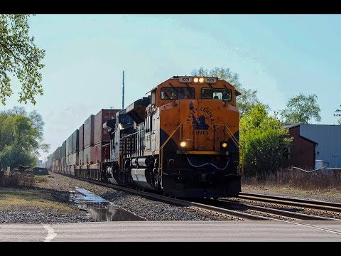 Railfanning the NS Chicago line in Chesterton IN. Feat. NS 1071, BNSF Executive & Combines! 05 ...