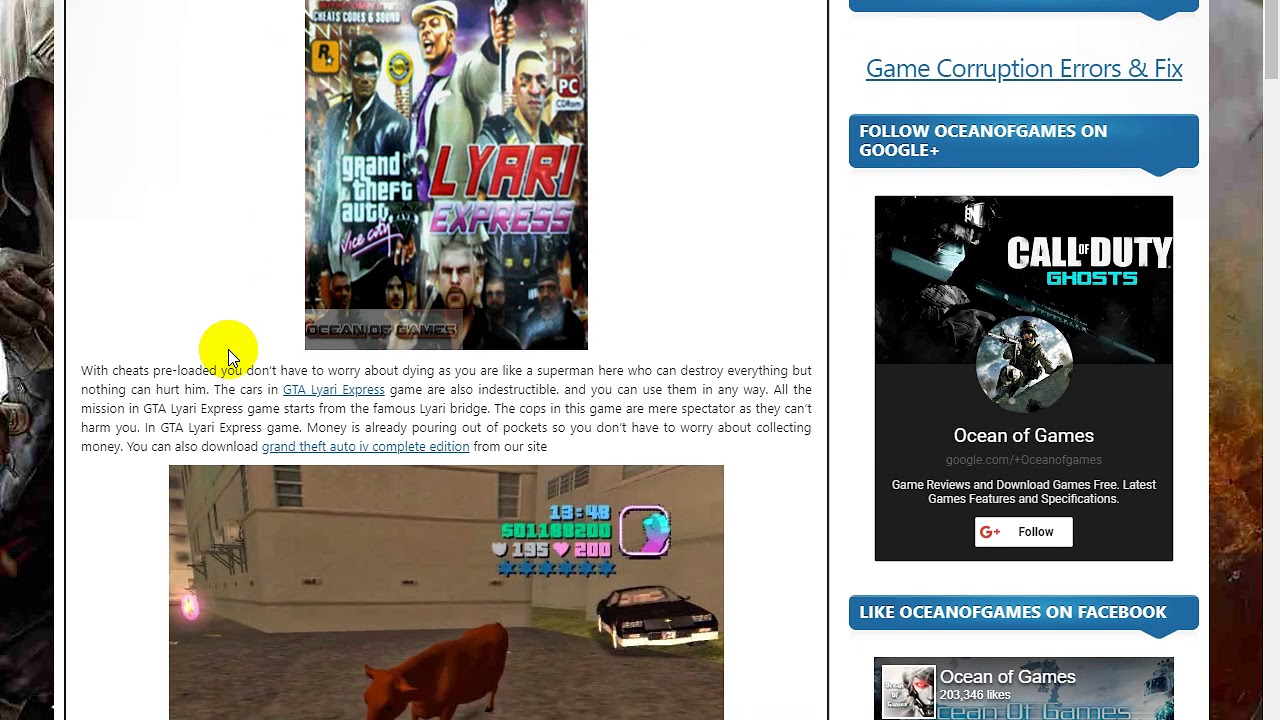 How to download Grand theft auto lyari express karachi Windows 7/8/8.1 ...