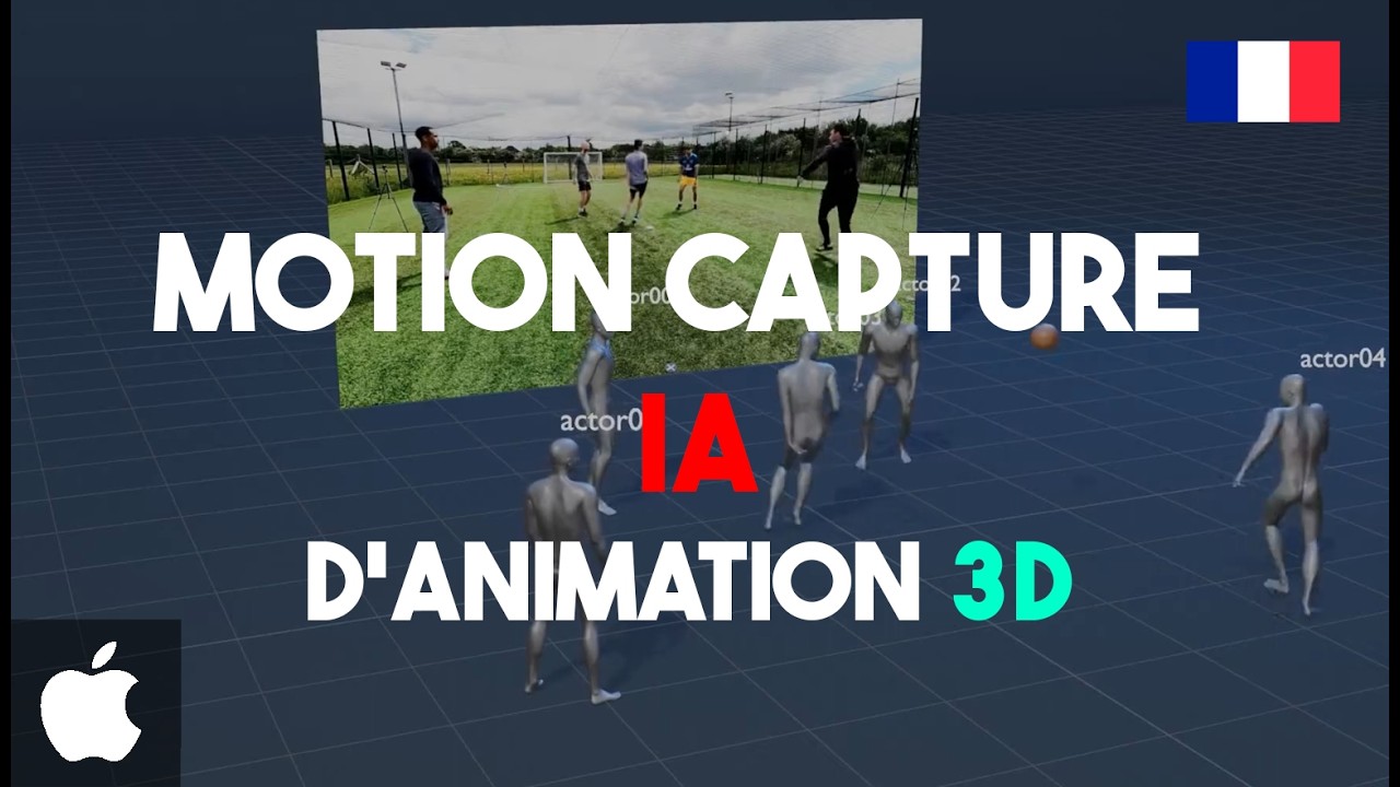 IA de Motion Capture, passé des vidéos à des animations 3D en 5 min ...