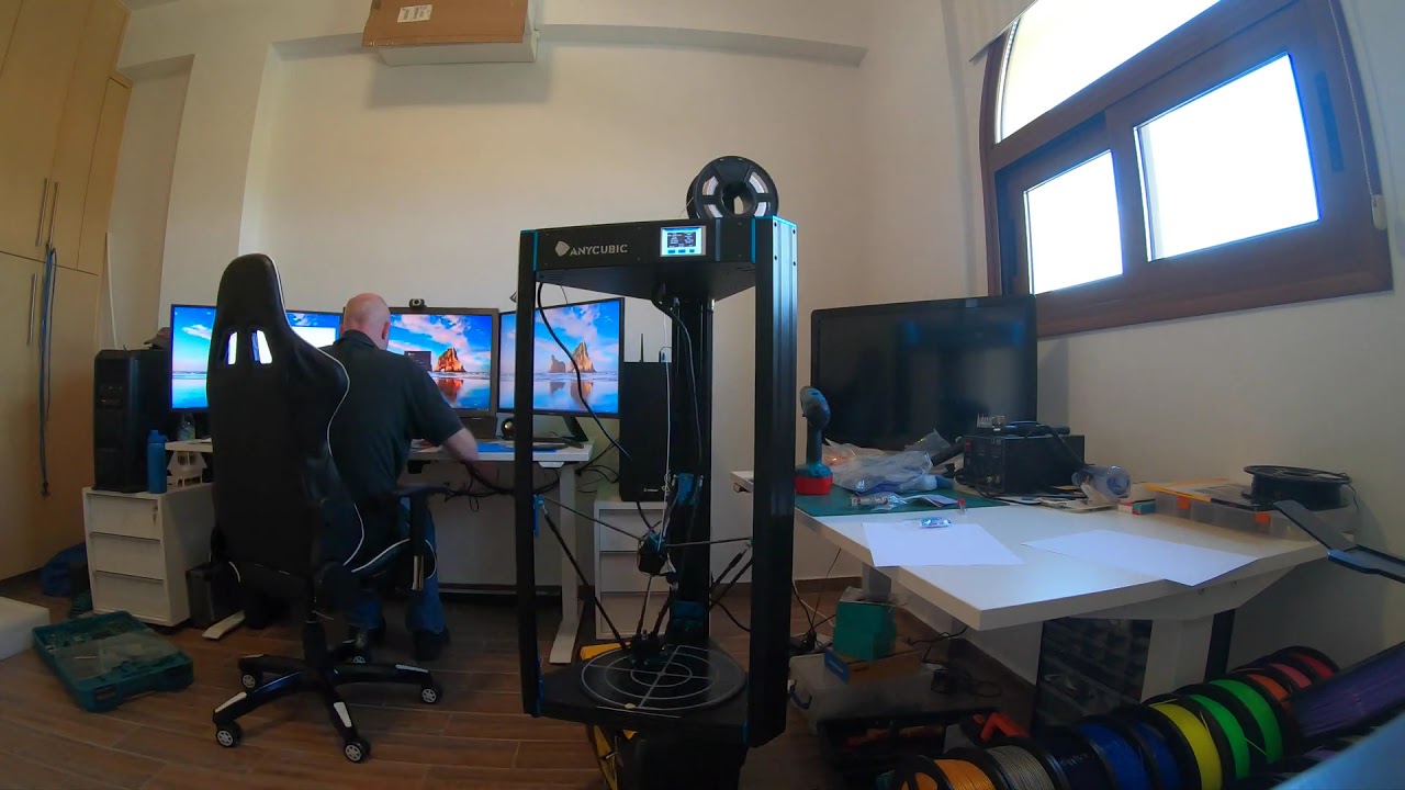 AnyCubic Predator - Timelapse Build and Test Print - YouTube