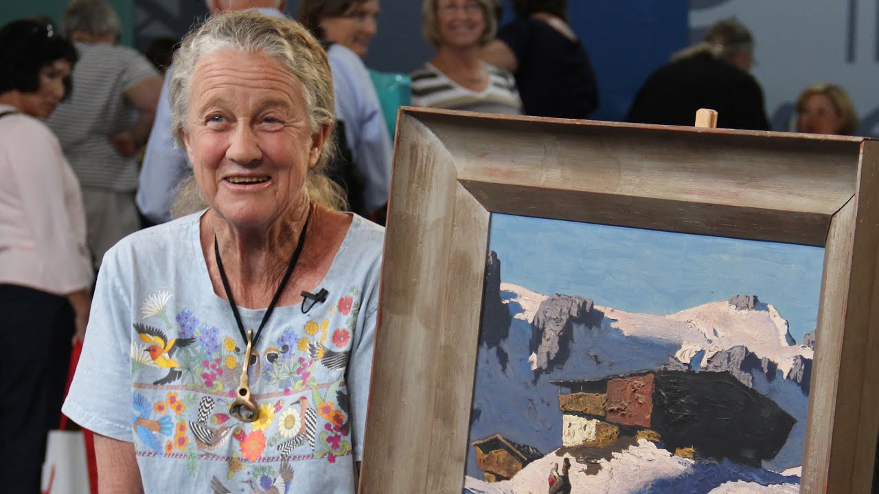 Owner Interview: Alfons Walde Oil Painting, ca. 1935 - YouTube