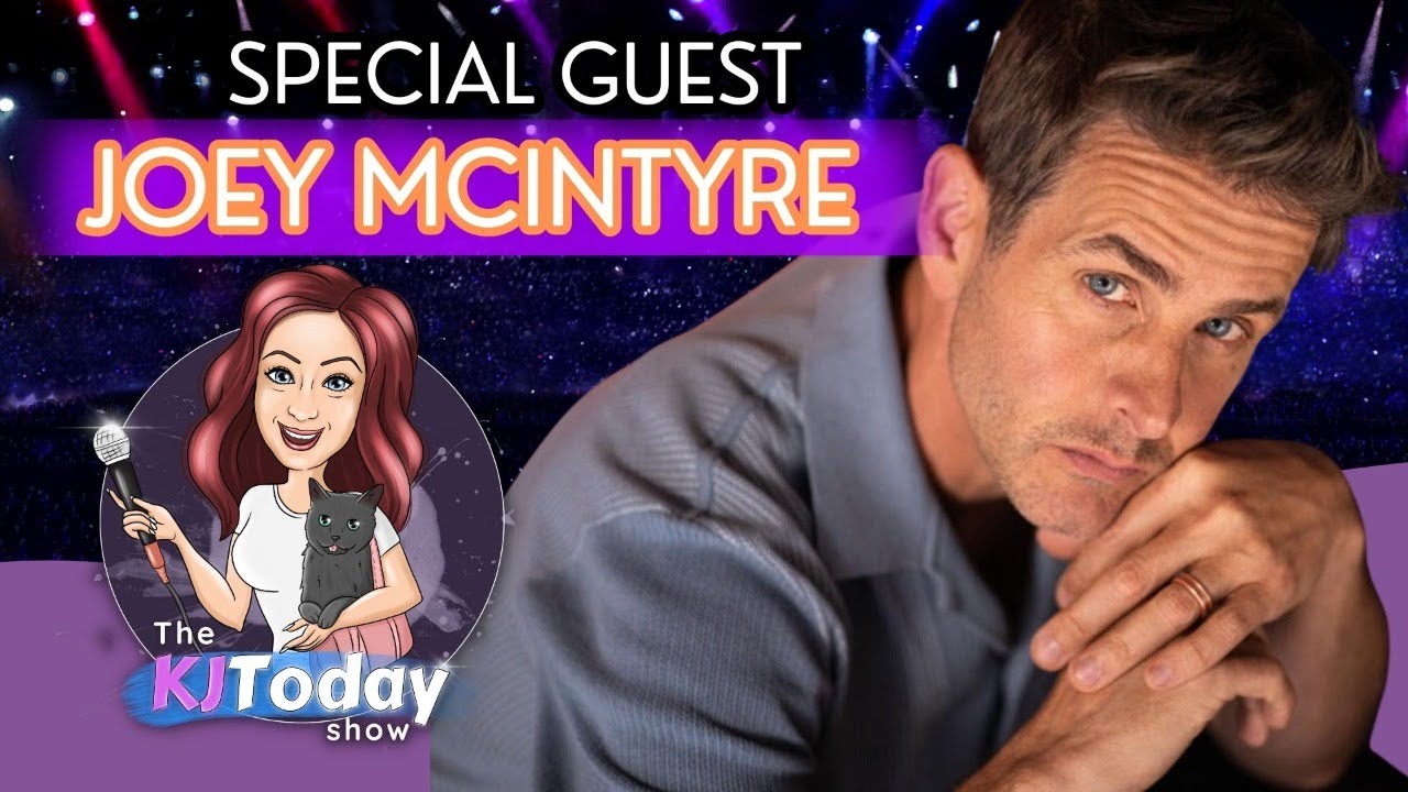NKOTB's JOEY MCINTYRE on the KJ TODAY Show! - YouTube