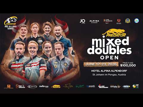 T1 ▸ DAY 5 ▸ Predator Pro Billiard Series St Johann im Pongau 2026 ▸ Part 3