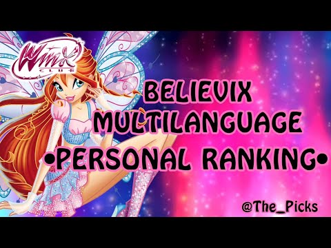 Winx Club Believix Multilanguage Personal Ranking