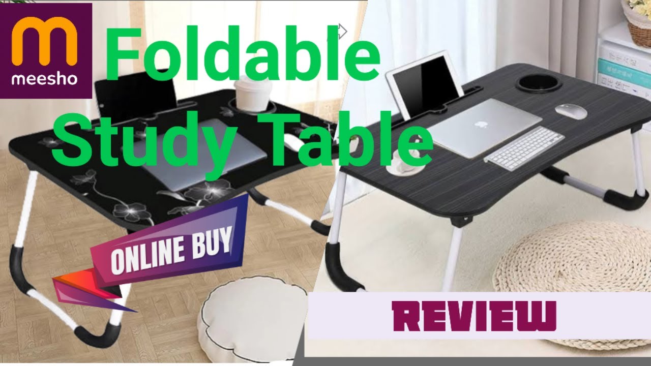 Foldable study table review in tamil 🤩 #twinsvlog #10thclassstudy # ...