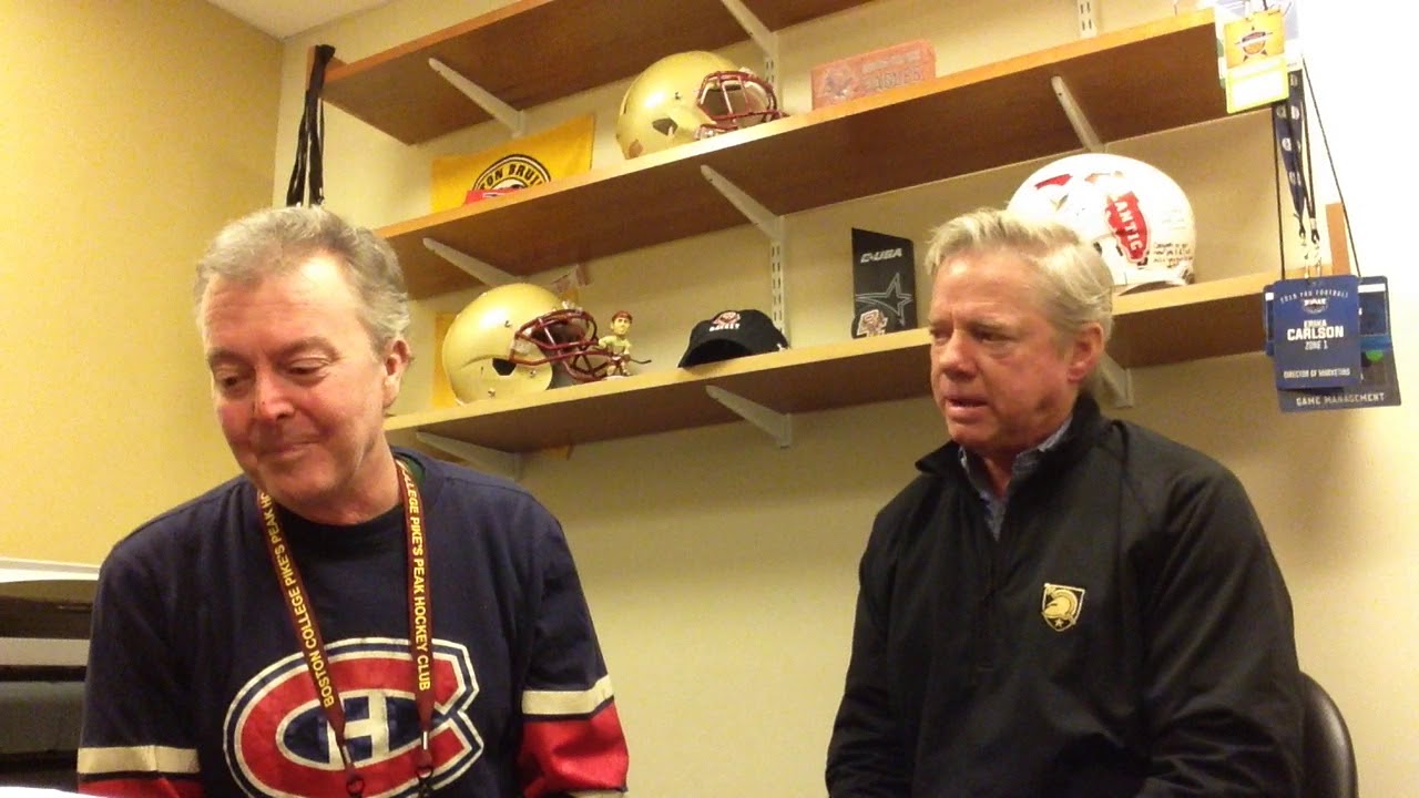 Mark Riley BC-Army Hockey Interview - YouTube