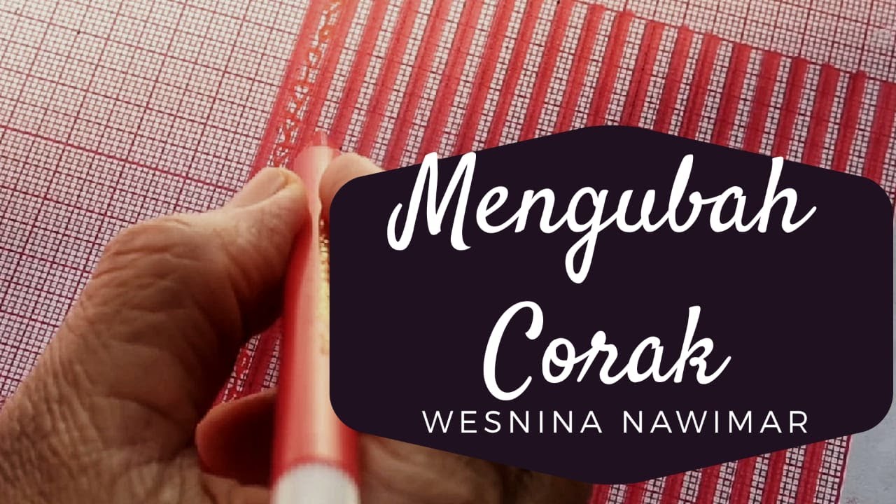 Tutorial -MENGUBAH CORAK (Technique to change the pattern) - YouTube