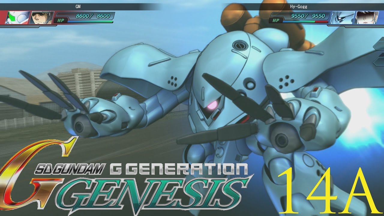 Let's Play SD Gundam G Generation Genesis (English) Episode 14A| Zeonic ...
