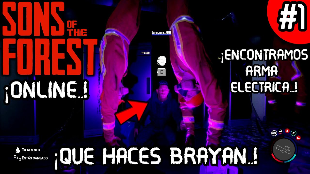 SON OF THE FOREST | EXPLORANDO CUEVAS CON EL BRAYAN 58 - YouTube