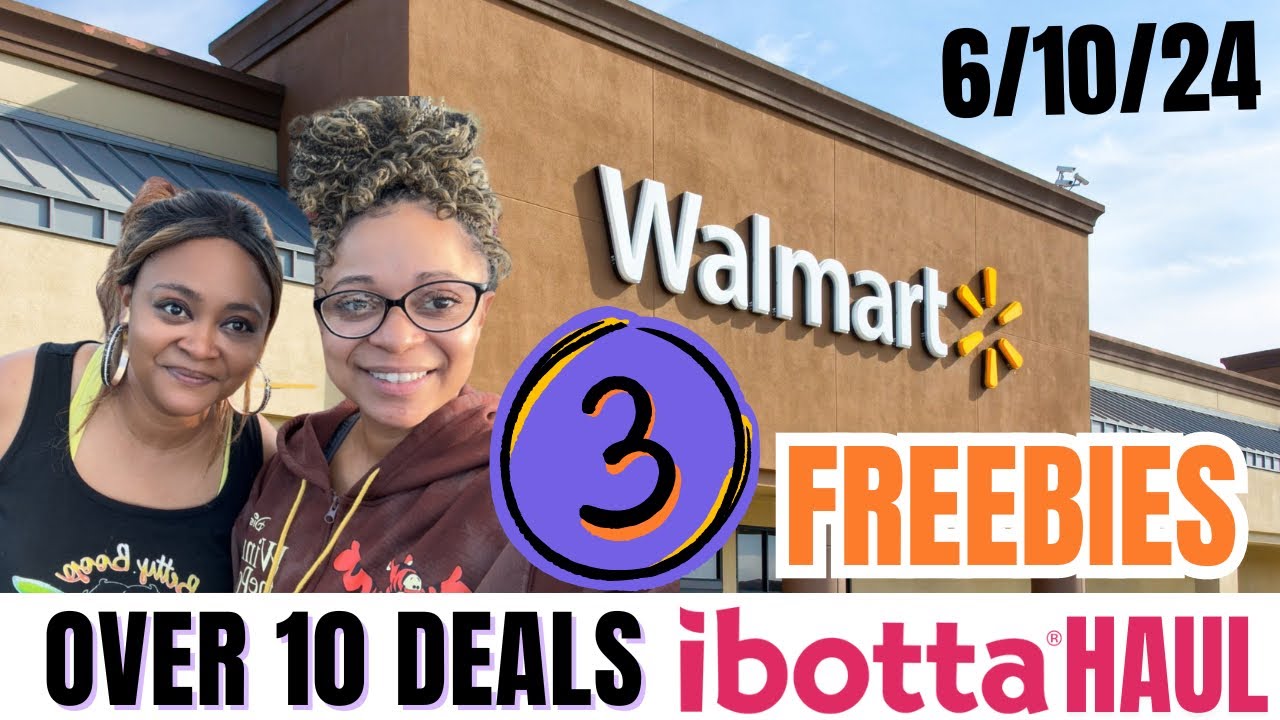 Walmart Deals 6/10/24: Walmart Ibotta Haul: Couponing At Walmart This ...