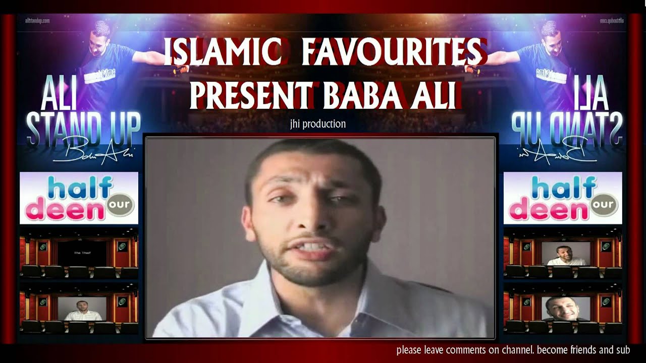 ISLAMIC FAVOURITES Baba Ali Character At Work jhi production - YouTube
