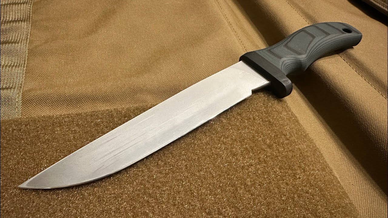 Mad Dog Knives 7” Coyote (Strider 7” MK1 for comparison) マッドドッグナイフ ...