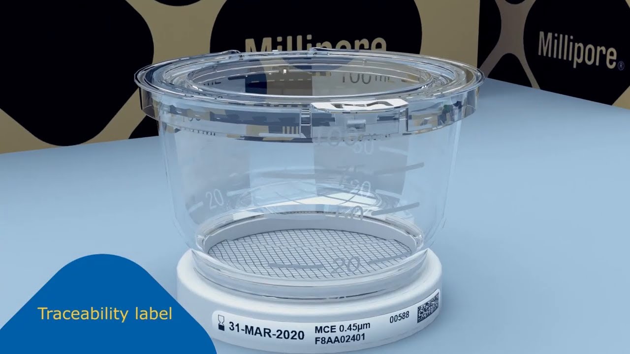Milliflex Oasis® filtration system – Milliflex Trace® feature - YouTube