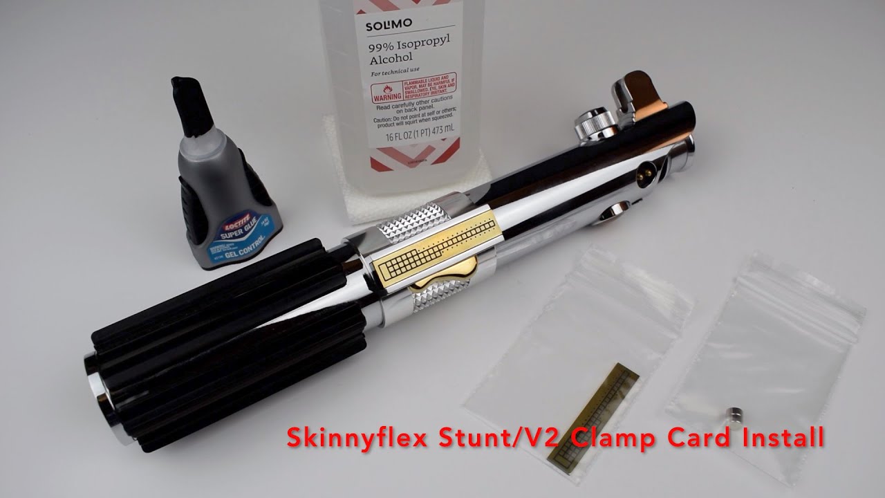 Skinnyflex V2/Stunt Clamp Card Installation - YouTube