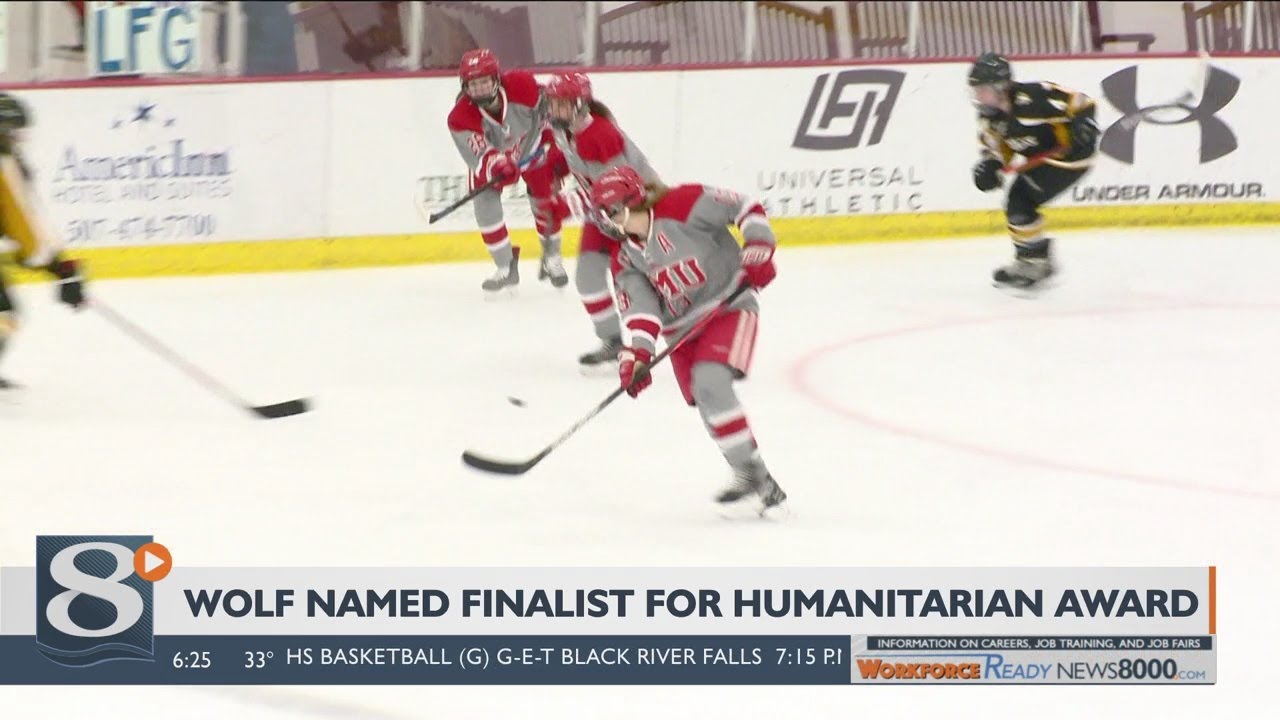 Saint Mary's junior Delaney Wolf named finalist for Hockey Humanitarian ...