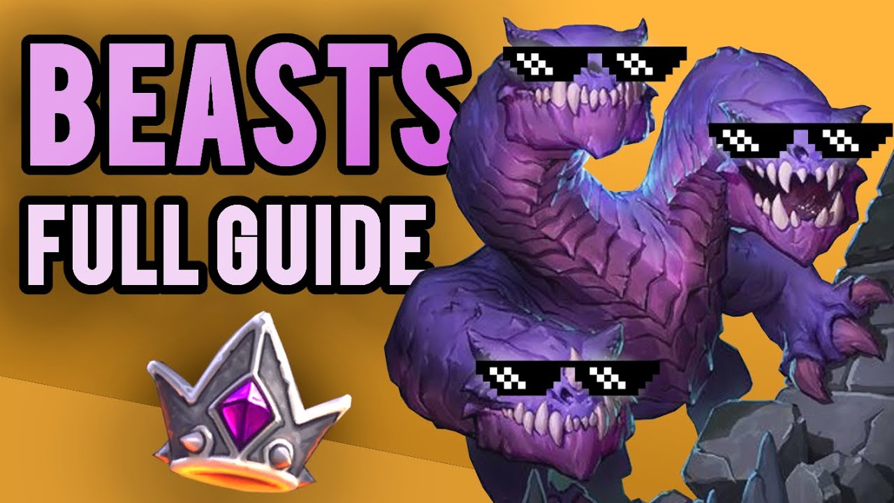 How to play beasts (full guide) | Hearthstone battlegrounds tips - YouTube