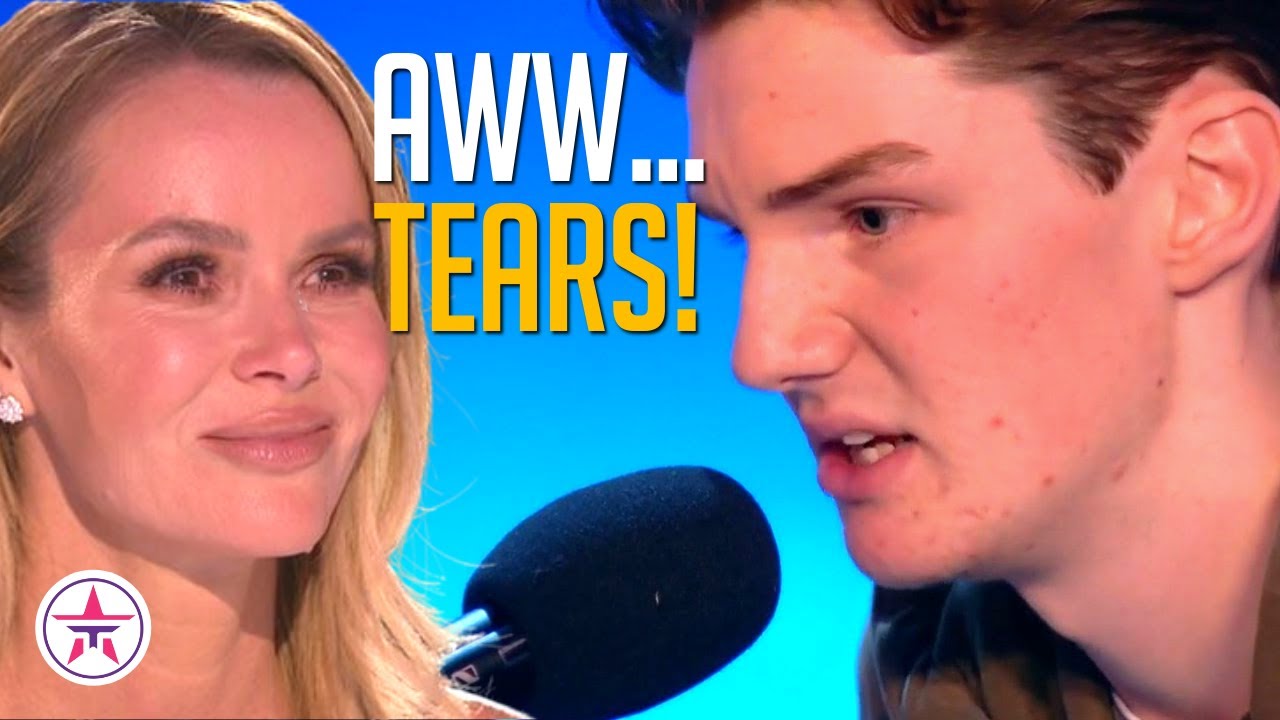 16-Year-Old Boy Gets Amanda Holden in TEARS With Emotional Song For His ...