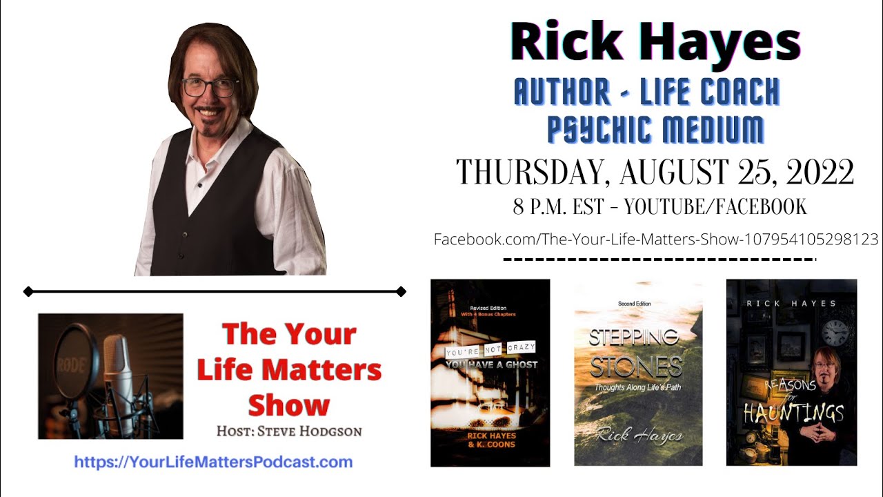 Your Life Matters Show Podcast with special Guest Rick Hayes - YouTube