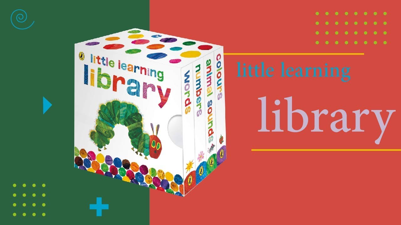 The Very Hungry Caterpillar: Little Learning Library - YouTube