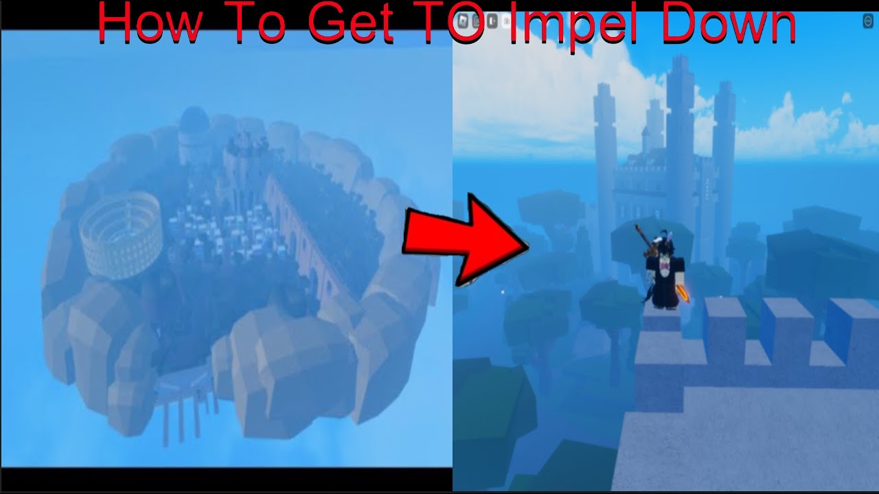 [GPO] How To Get To Impel Down From Dressrosa In Update 9 - YouTube