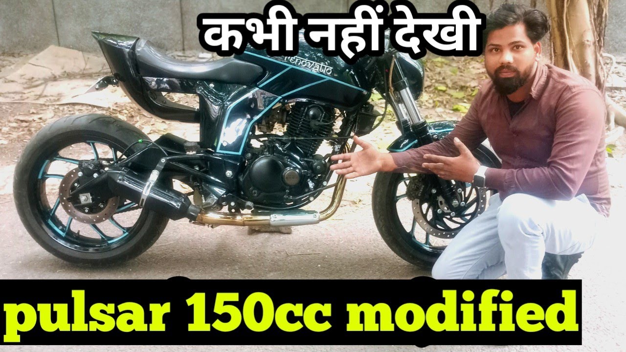 Pulsar 150 modified / pulsar 150 / modified bike/ Pulsar modified - YouTube