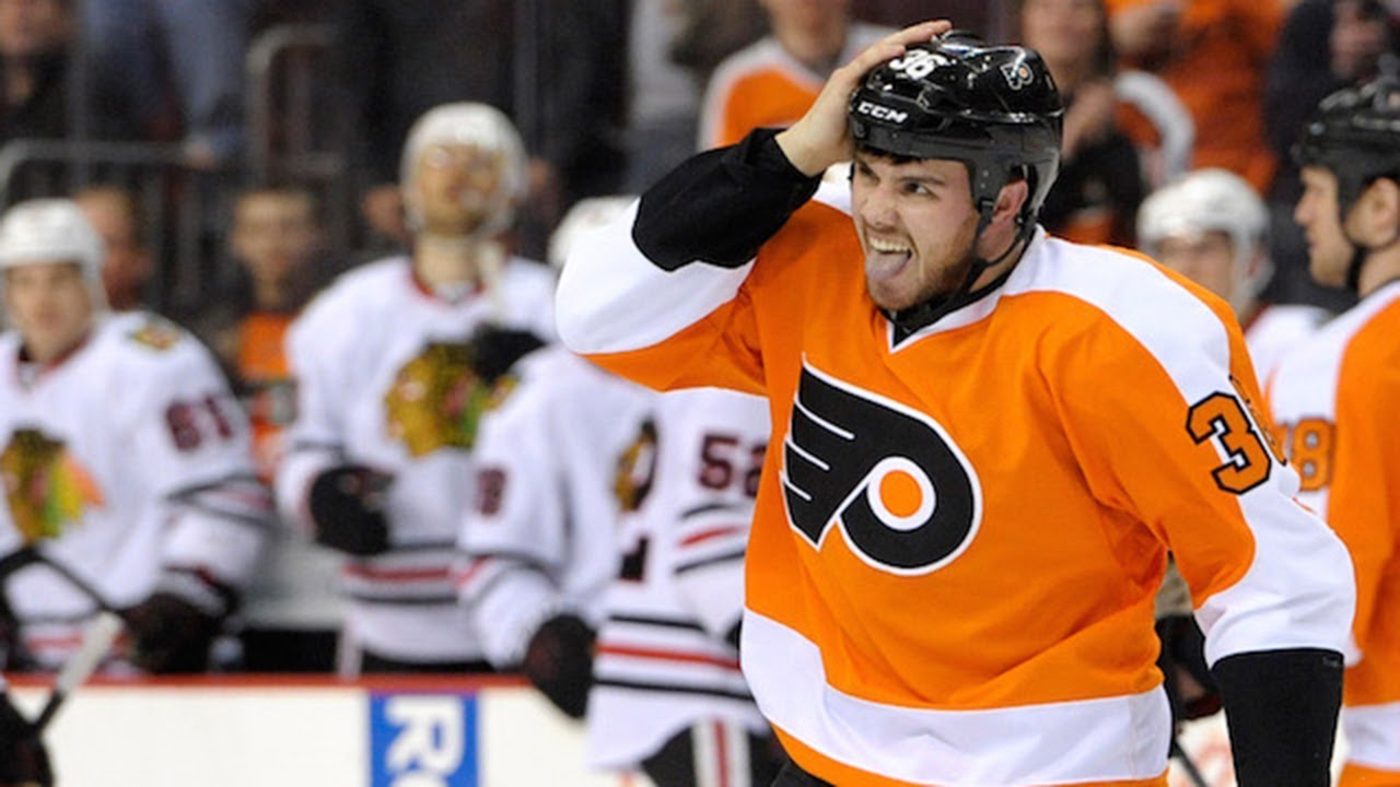 Zac Rinaldo Biggest Hits and Fights - Flyers Highlights - YouTube