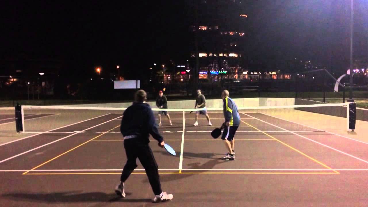 Pickleball at Night at McEuen Park - YouTube