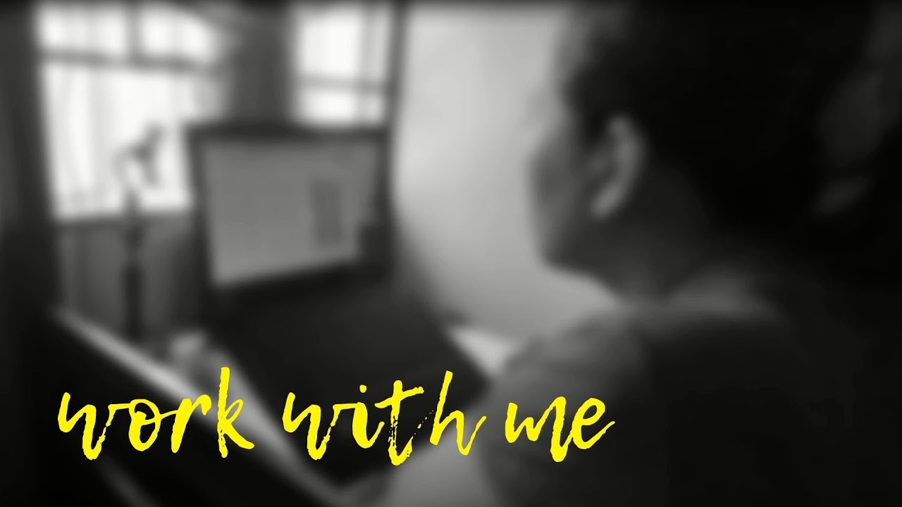 Work From Home With Me | 1-HOUR POMODORO METHOD | With Background Music ...