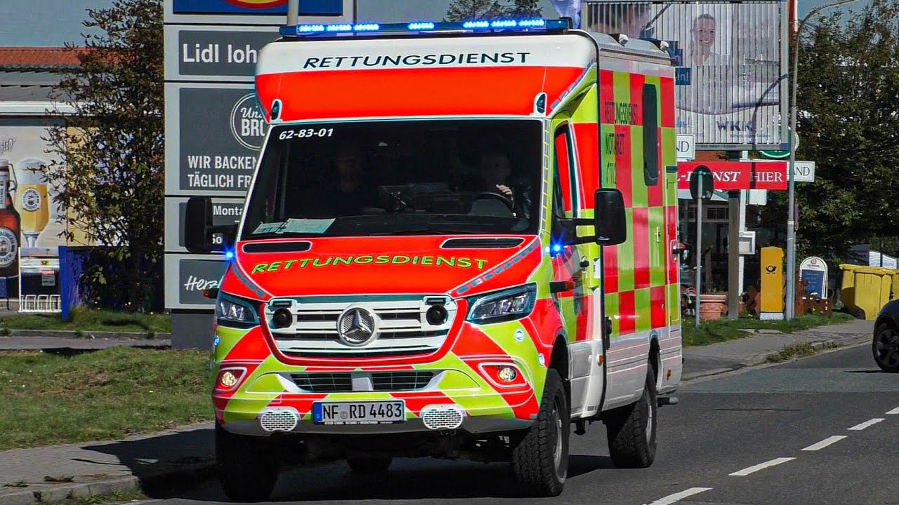 [Strobel Beachmachine] Neuer RTW 62/83-1 RW St. Peter-Ording - YouTube