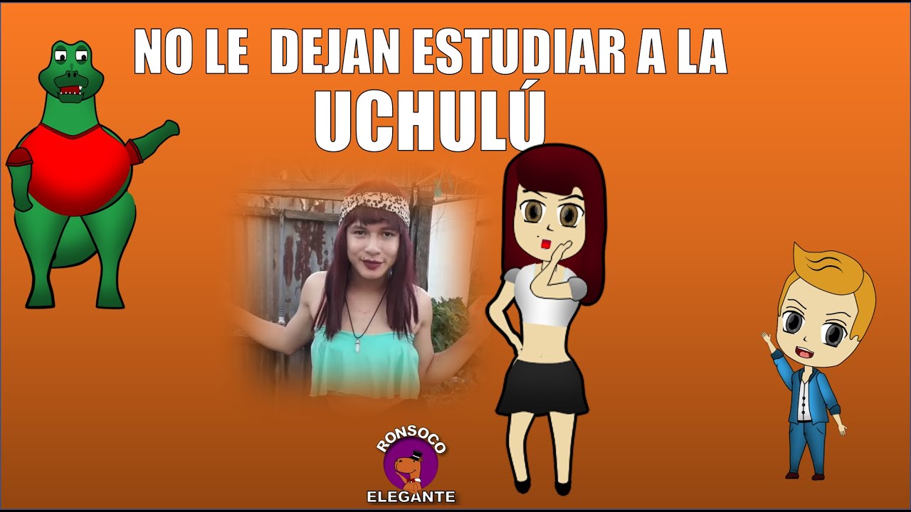 No la dejan estudiar a la uchulú | RONSOCO CARTOON - YouTube