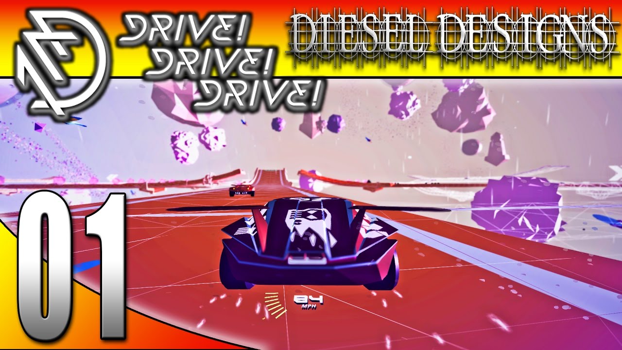 DRIVE!DRIVE!DRIVE! Gameplay :EP1: Create Tracks, Race your Friends, and ...