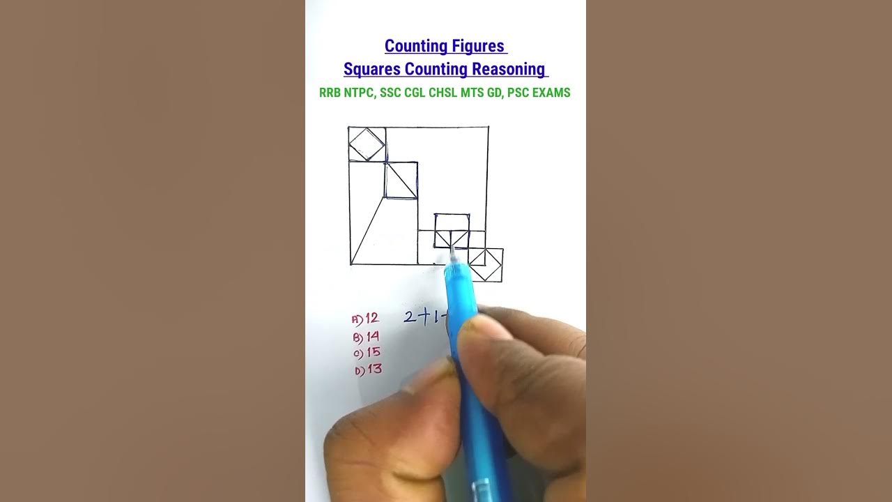 Counting Figures | Triangle Counting Reasoning Tricks| Reasoning Classes for All Exams|| - YouTube