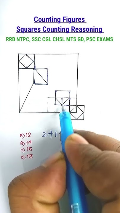 Counting Figures | Triangle Counting Reasoning Tricks| Reasoning Classes for All Exams|| - YouTube