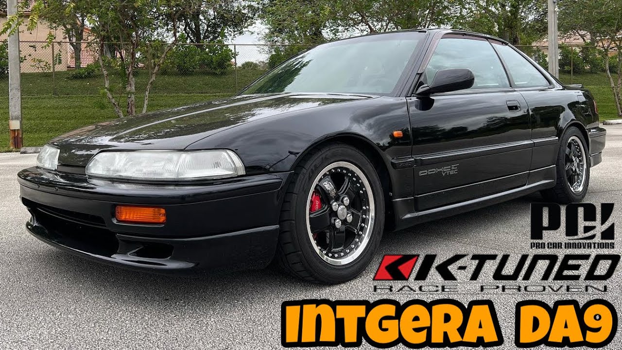 1991 Acura Integra DA9 - Overview | Track Prep K-Tune Suspension | PCI ...