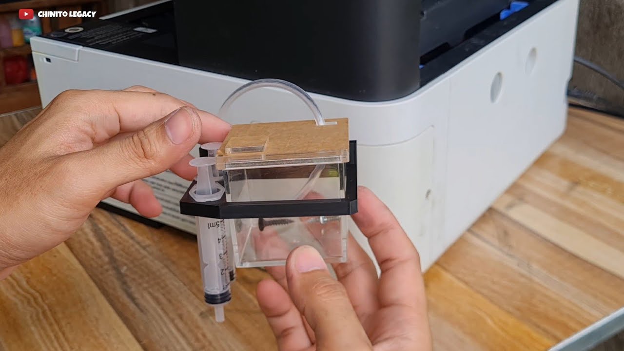EPSON L6460 WASTE INK TANK INSTALLATION GUIDE - YouTube