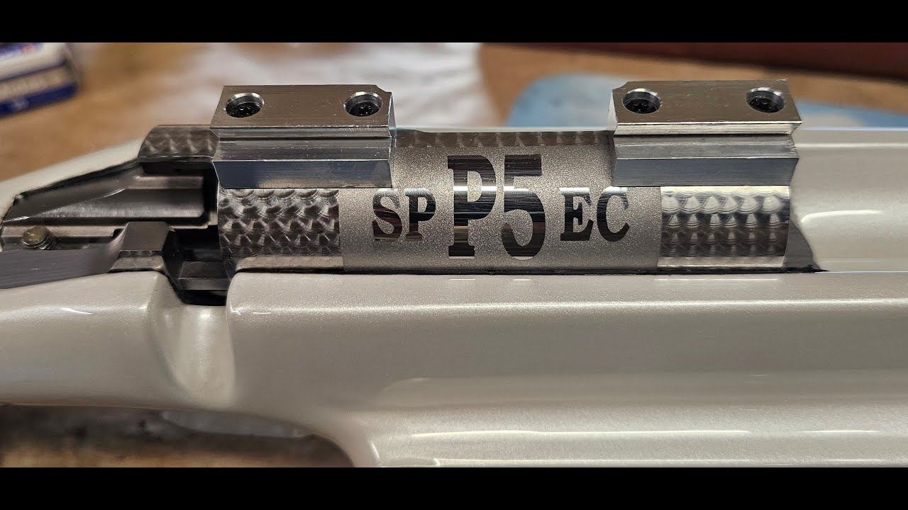SPEC P5 Rimfire Benchrest Competition Rifle - YouTube