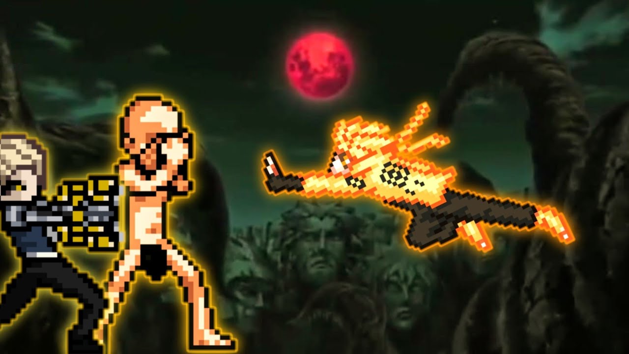 Saitama (New) VS Naruto OP(All Form) in Jump Force Mugen - YouTube