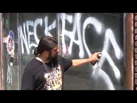 Graffiti in New York City: NECKFACE - YouTube