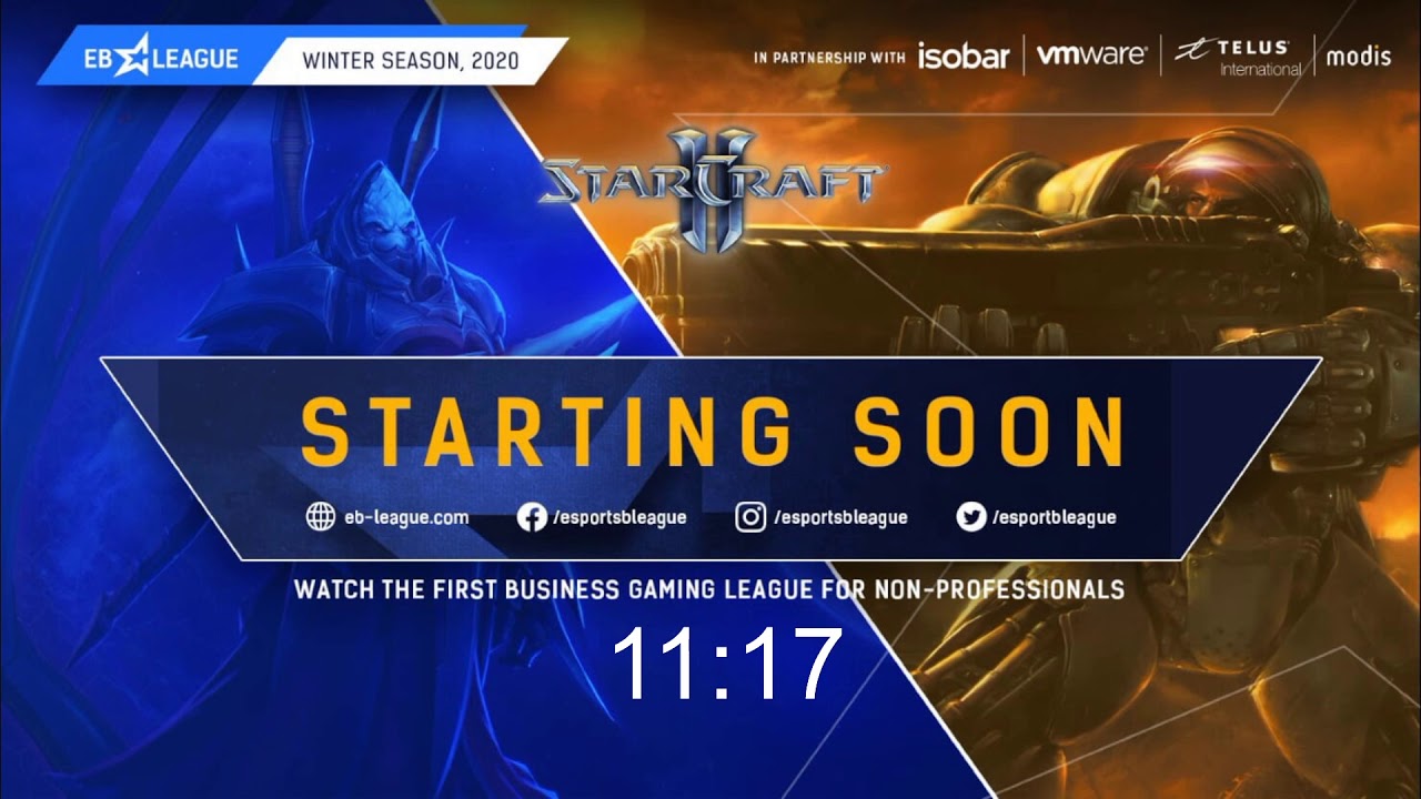 [StarCraft II] EB-League Season 1 Day 13 02/17/2020 - YouTube