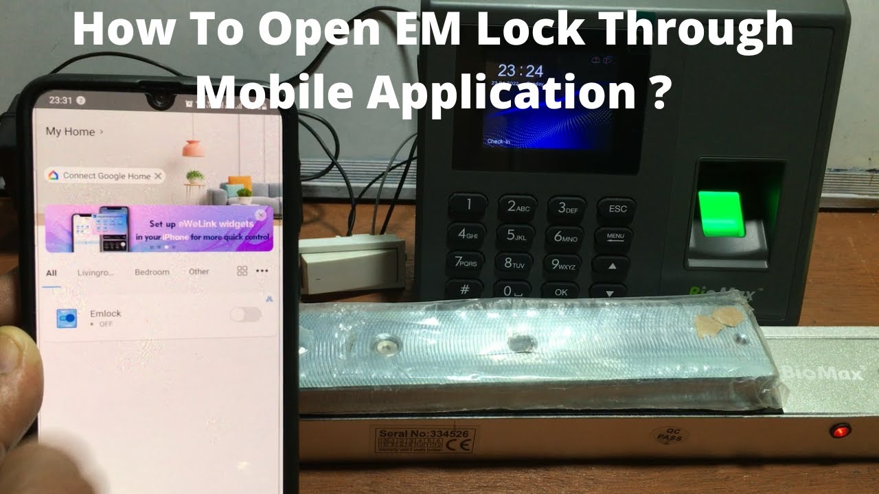 How To Open EM Lock Through Mobile App. | How to open EM Lock through ...