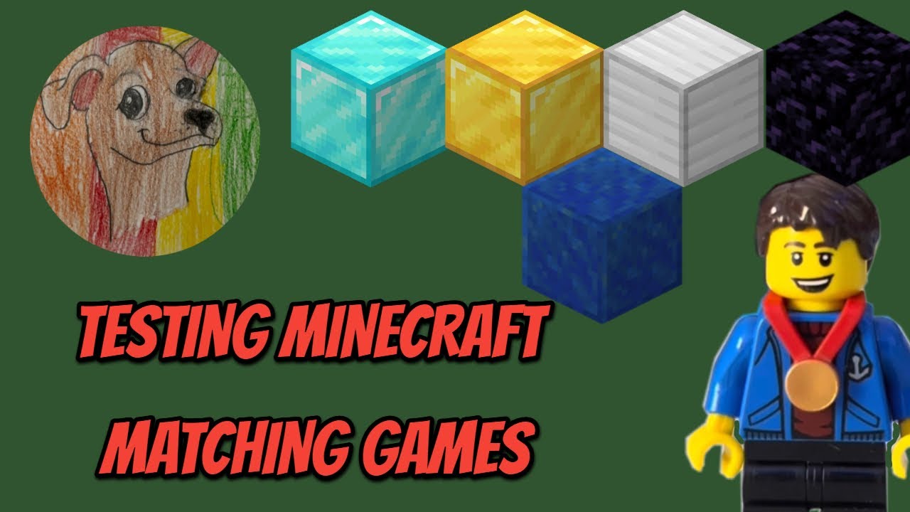 Minecraft match games (had fun) - YouTube